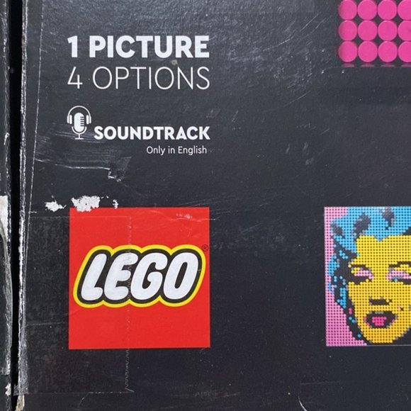 Lego | Games | Lego Art Andy Warhols Marilyn Monroe Collectible Canvas ...